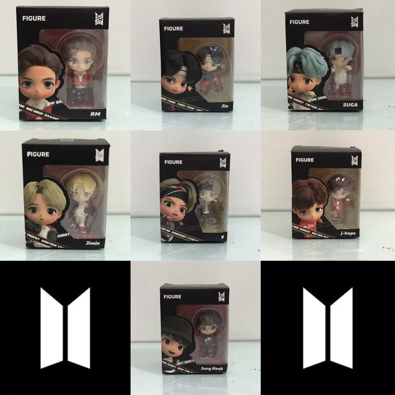 Jual [READY] OFFICIAL/ORIGINAL TinyTAN BTS Figurines MicDrop (Second handed) | Shopee Indonesia