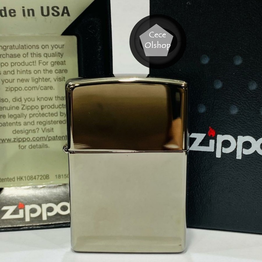 Jual Zippo Original Black Ice 150 ( Casing Only ) | Shopee Indonesia