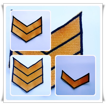 Jual TANDA PANGKAT KELAS-BORDIR-KUNING | Shopee Indonesia