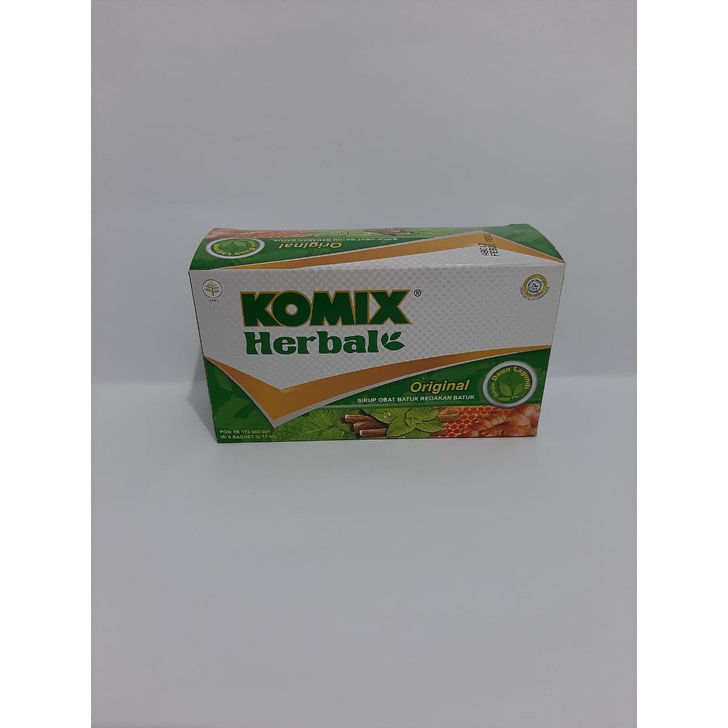 Jual Komix Herbal Sachet Ori (1 Pack = 6 pcs) | Shopee Indonesia
