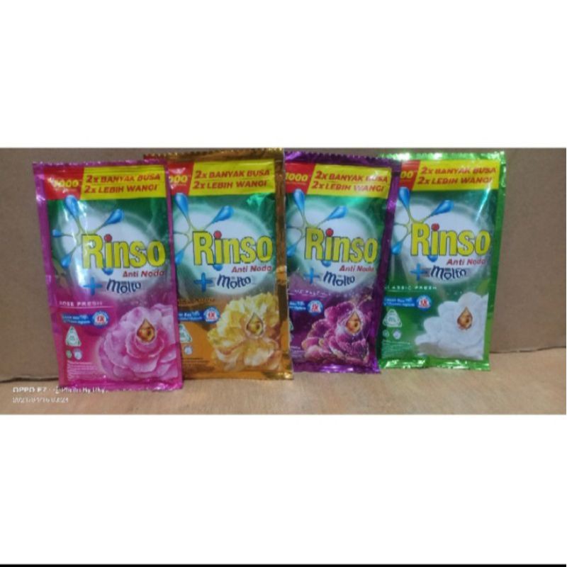 Jual rinso cair sachet all varian/12 pcs | Shopee Indonesia
