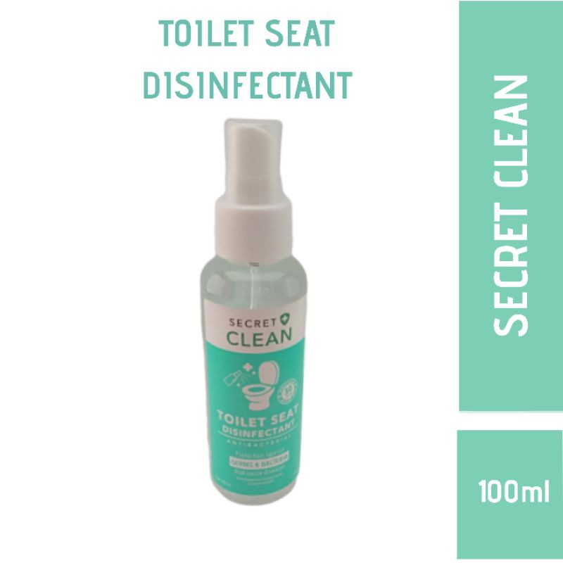 Jual Secret Clean Toilet Seat Disinfektan 100ml | Shopee Indonesia