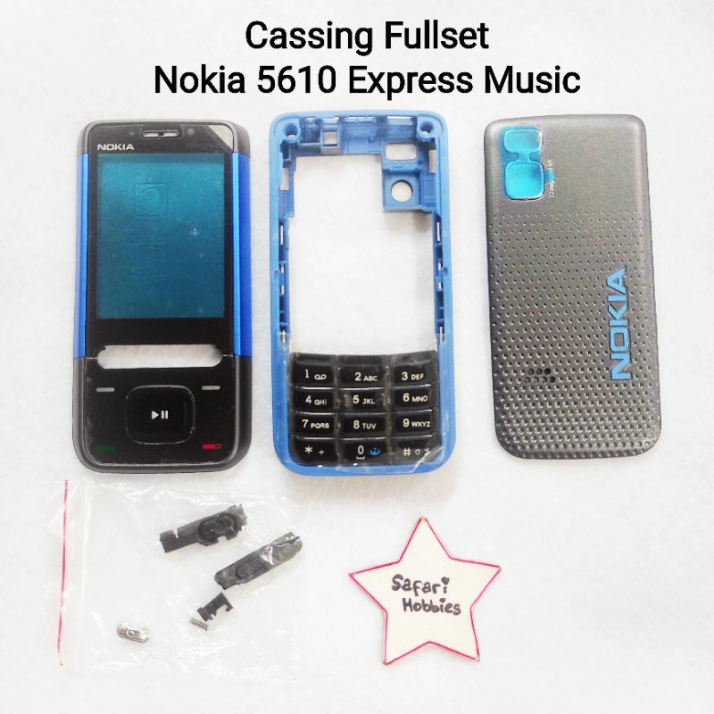 Jual Cassing Fullset Nokia 5610 Express Music | Shopee Indonesia