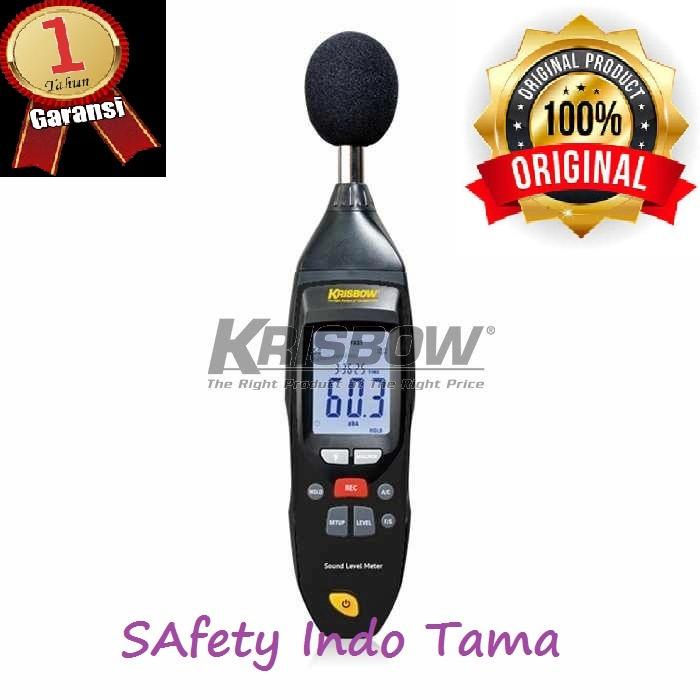 Jual Alat Ukur Krisbow Sound Level Meter Datalogger Pro Awet Kuat ...
