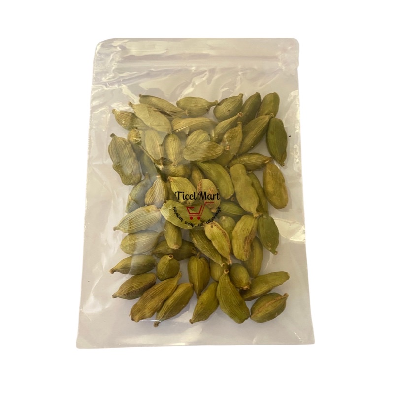 Jual 10gr| Kapulaga Kapol India kering 10gr Cardamom kapolaga asli ...