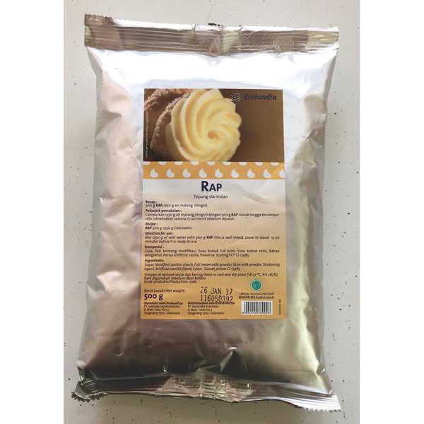 Jual Rap Vla Instant 500g | Shopee Indonesia