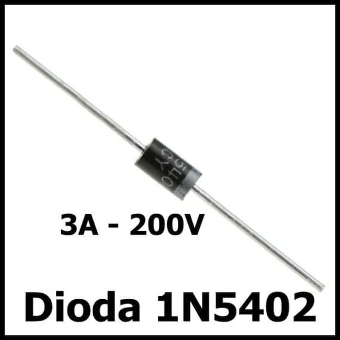 Jual Dioda 3A IN5402 200 Volt IN 5402 1N5402 1N Rectifier Diode 3 A ...