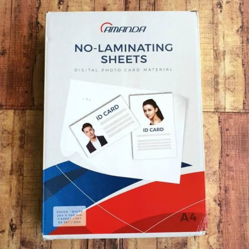 Jual Kertas PVC ID Card A4 Amanda | Shopee Indonesia