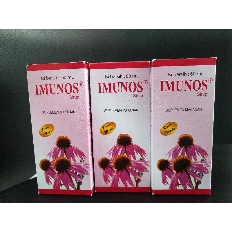Jual Imunos Syrup 60 ml/ Rasa Madu/ Multivitamin | Shopee Indonesia
