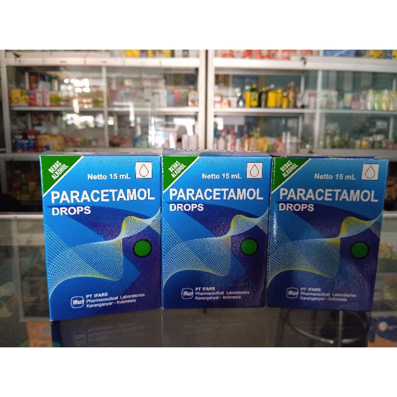 Jual PARACETAMOL DROPS IFARS 15ML | Shopee Indonesia
