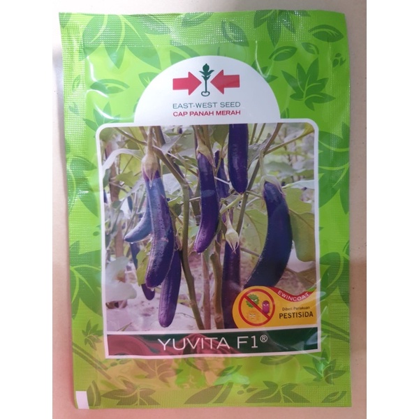 Jual BENIH TERONG YUVITA F1 CAP PANAH MERAH | Shopee Indonesia