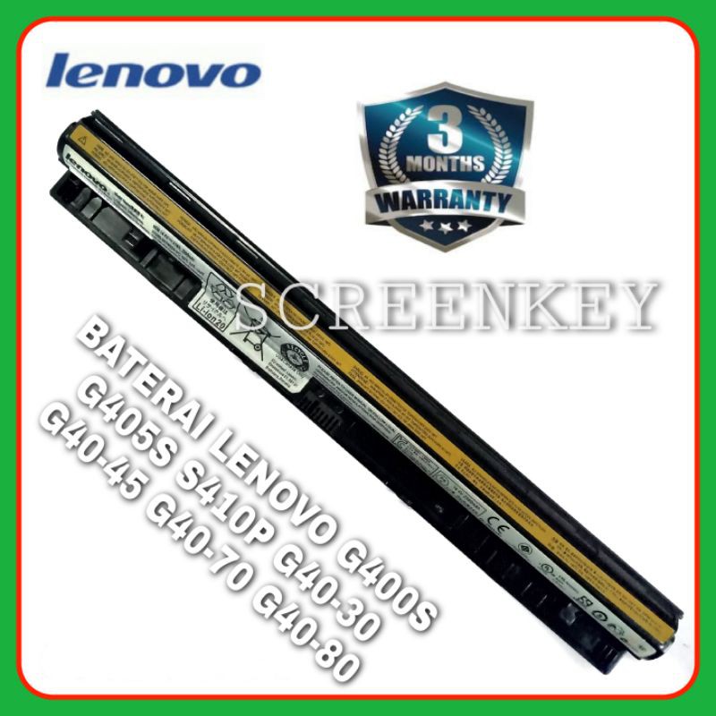 Jual Baterai Laptop Lenovo G40-45 G40-70 G40-80 G40-30 Z40-70 G40 G400S G405S S410P G410S G40-45 ...