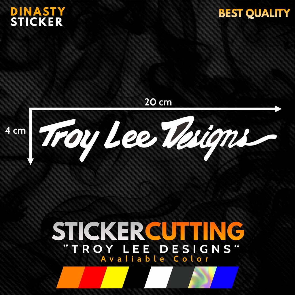 Jual STICKER STIKER CUTTING TROY LEE DESIGN | Shopee Indonesia