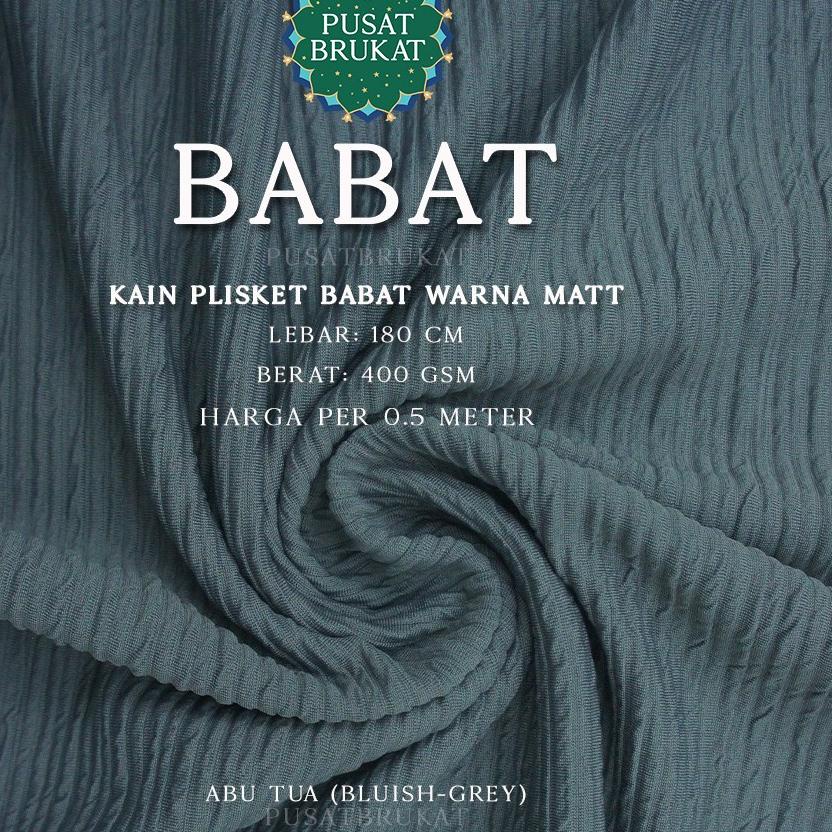 Jual Update - KAIN PLISKET BABAT - KAIN RIB BABAT, WARNA MATT, LEBAR ...