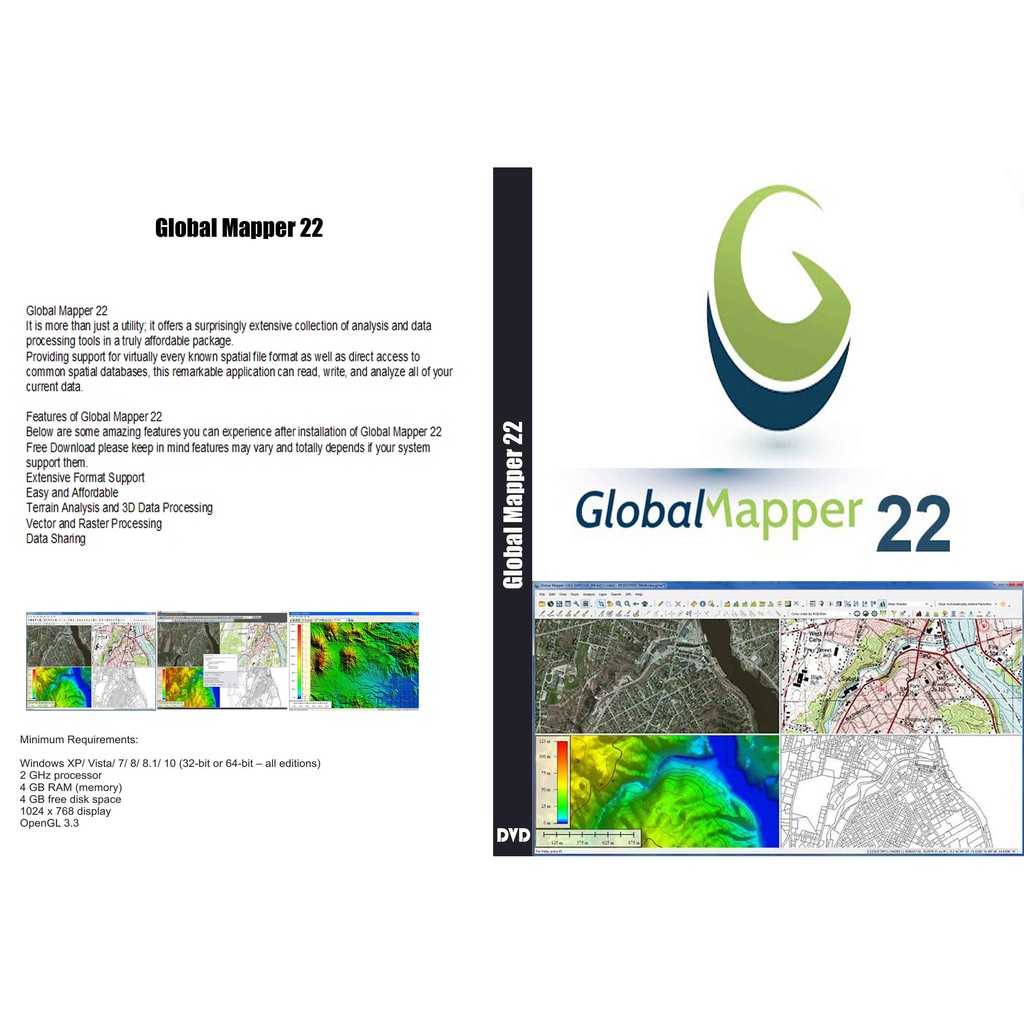 Jual Global Mapper 22 buat 32 dan 64 bit FULL VERSION | Shopee Indonesia