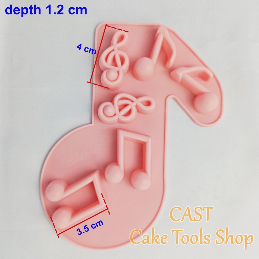 Jual Cetakan coklat puding melodi not balok nada musik | Shopee Indonesia
