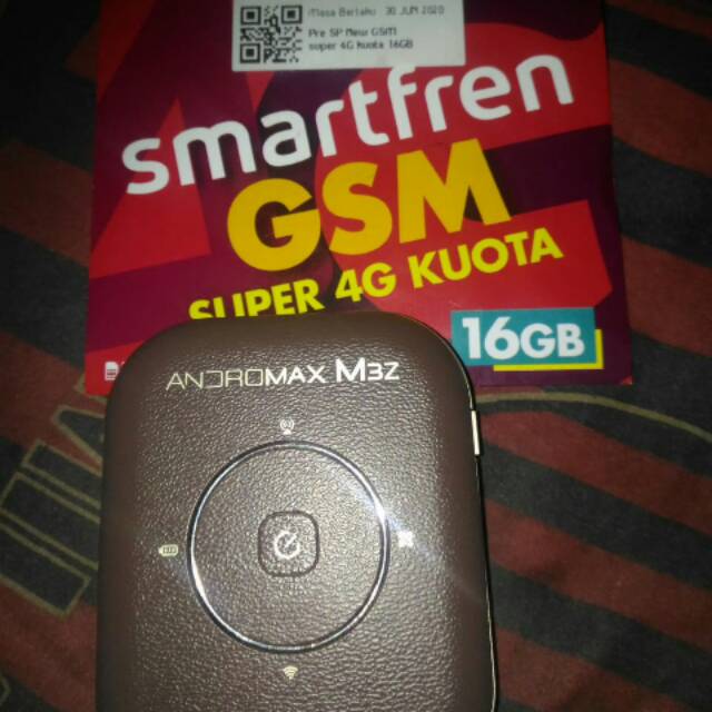 Jual Modem andromax smartfren mifi M3z 4G free 16gb kuota smartfren ...