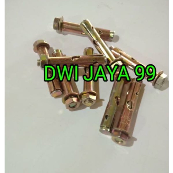 Jual 20 pcs dynabolt 6x45 baut dinabolt dinding | Shopee Indonesia