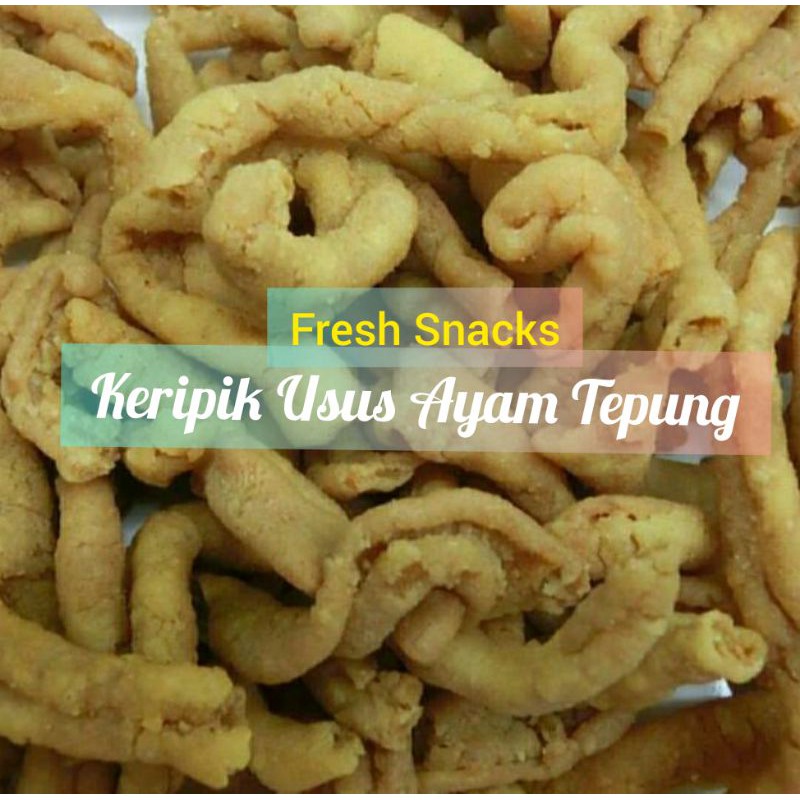 Jual 500 gram Distributor Keripik Usus / Kripik Usus Ayam / FRESH SNACK ...