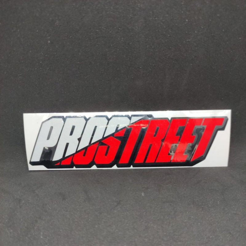 Jual STICKER PROSTREET CUTTING Besar 15cm x 4cm (A2) stiker motor ...