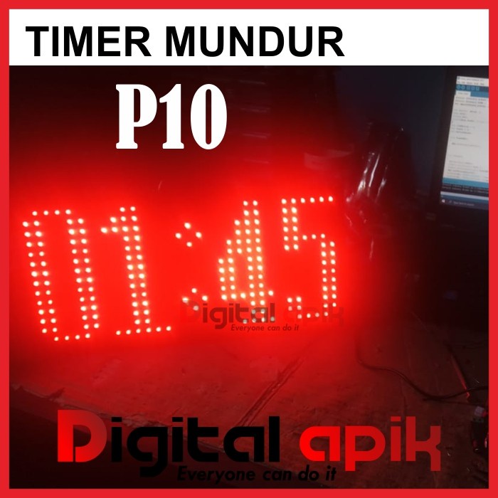 Jual Countdown Timer Waktu Mundur Masak Galatama dll P10 Led Matrix - Module | Shopee Indonesia