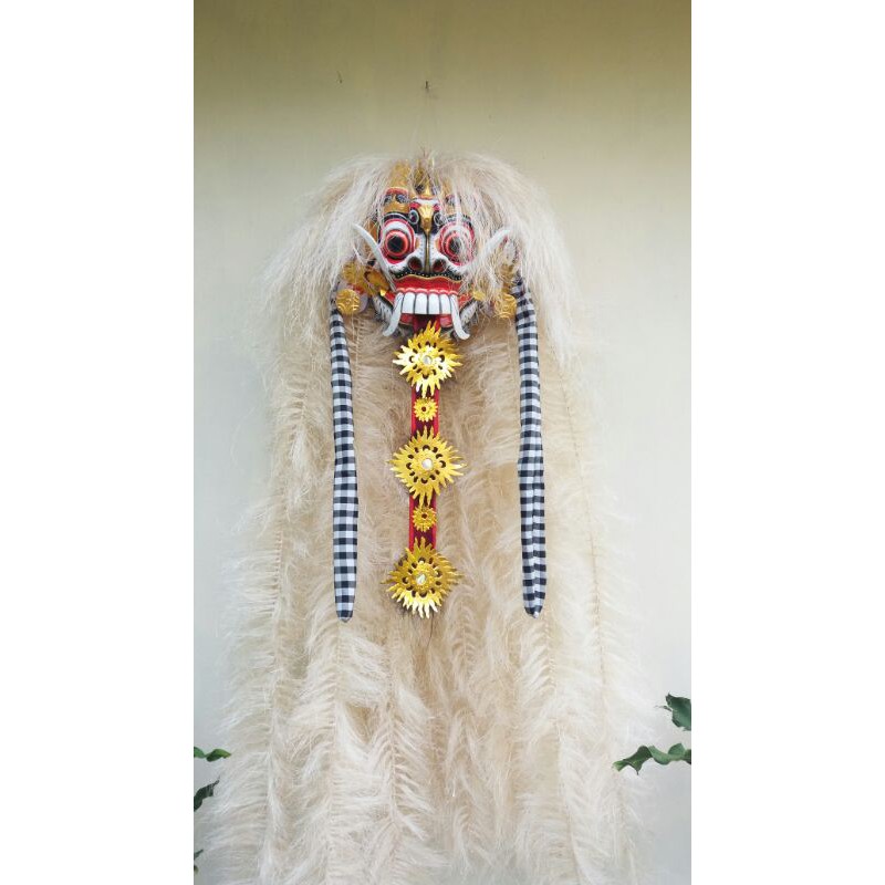Jual topeng rangda/rangda jumbo putih,hitam,merah/leak bali/souvenir ...