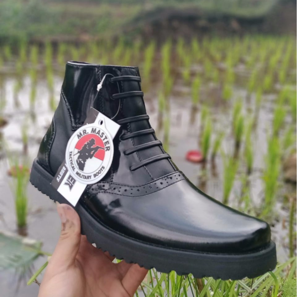 Jual SEPATU PDH KULIT SAPI ASLI MR MASTER SEPATU PDH TNI POLRI SECURITY ...