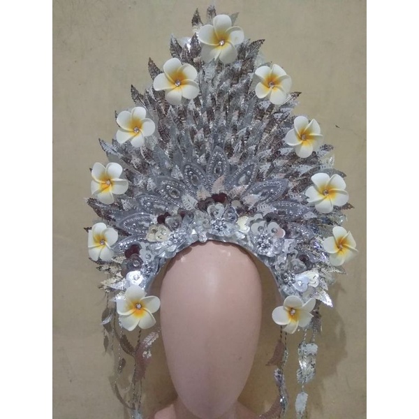 Jual MAHKOTA TARI BUNGA BALI/mahkota Bali/mahkota tari adat/mahkota ...
