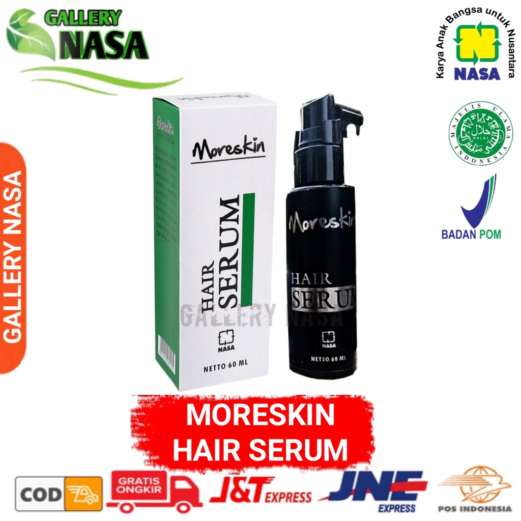 Jual MORESKIN HAIR SERUM ASLI NASA ORIGINAL | Shopee Indonesia