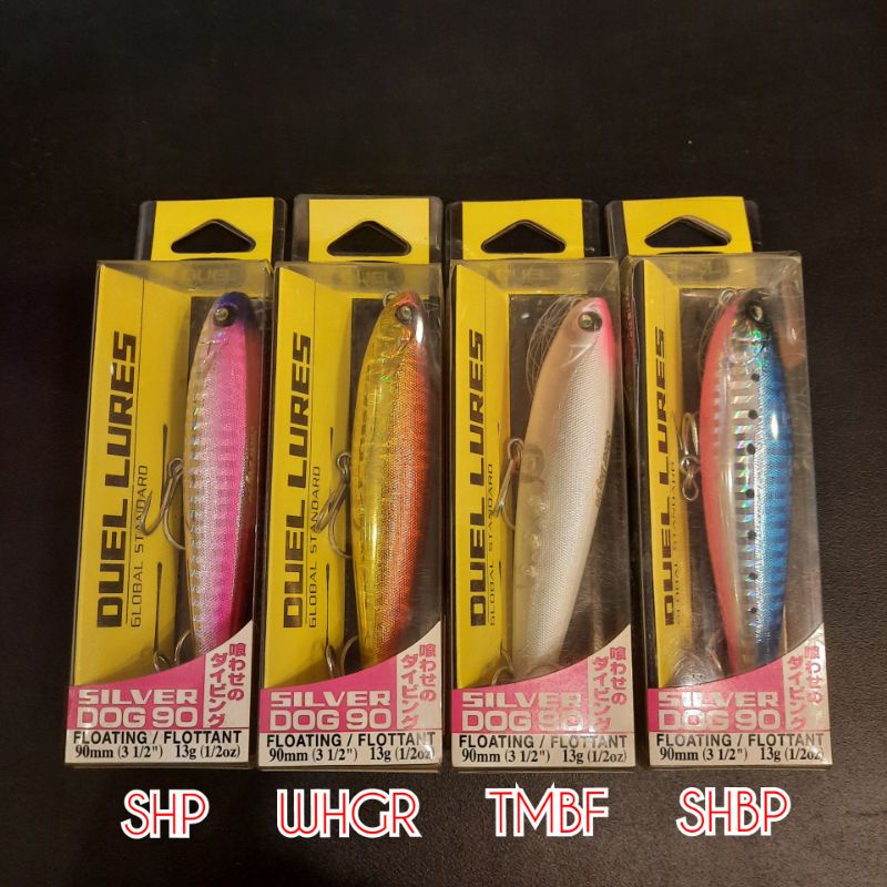 Jual Lure Duel Silver Dog 90F 13gr Floating | Shopee Indonesia