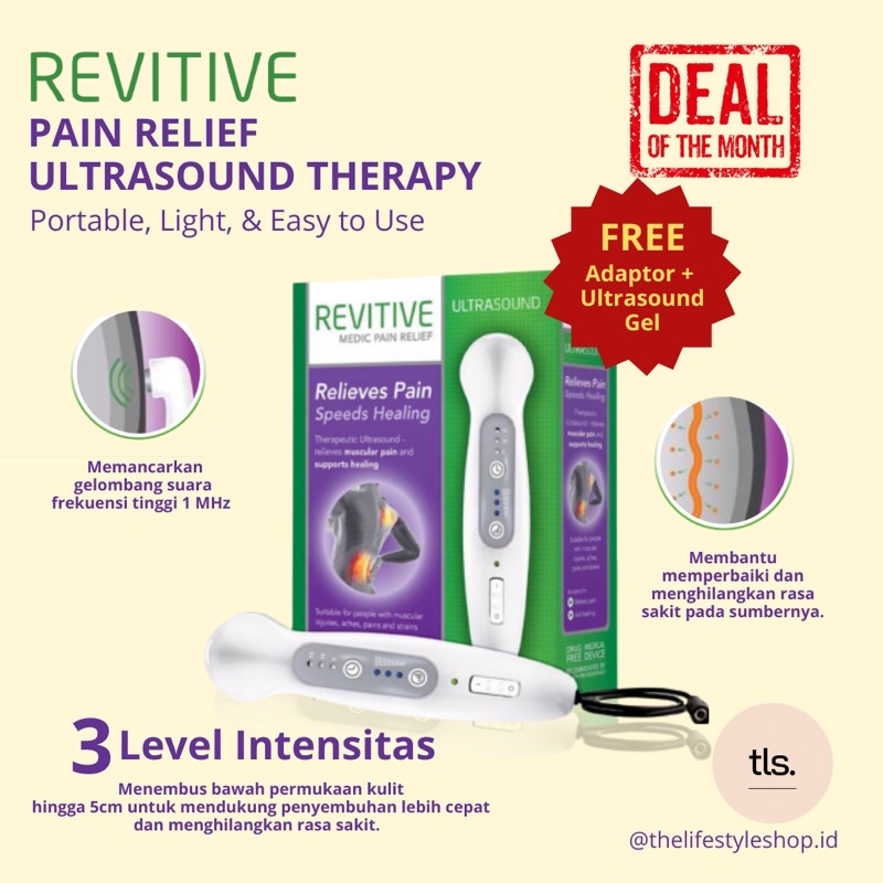 Jual REVITIVE/ ULTRALIEVE PAIN RELIEF ULTRASOUND THERAPY | Shopee Indonesia