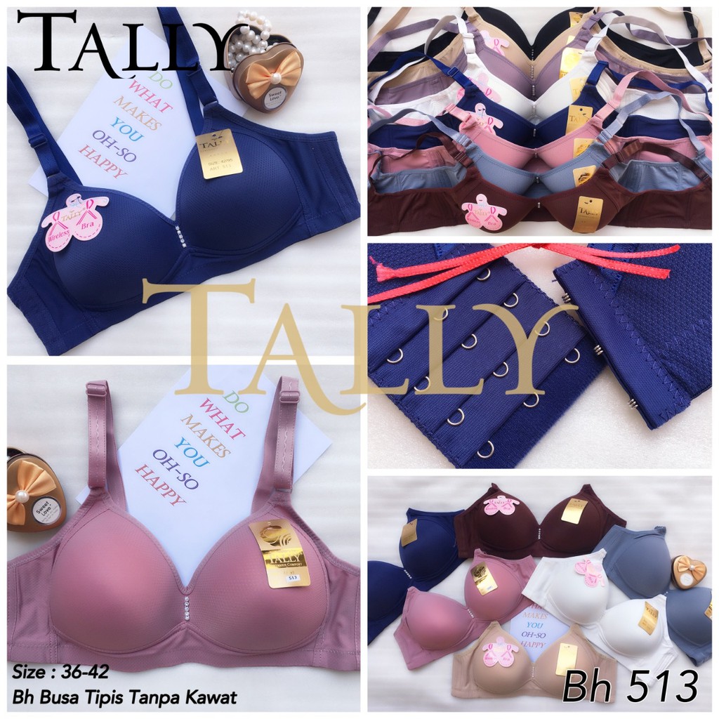 Jual Bra / BH Tally 513 (boleh pilih warna) | Shopee Indonesia