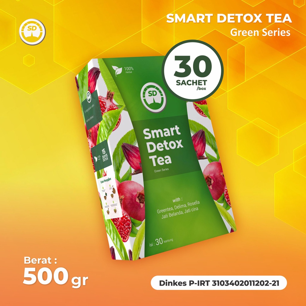 Jual SMART DETOX TEA GREEN SERIES | Shopee Indonesia