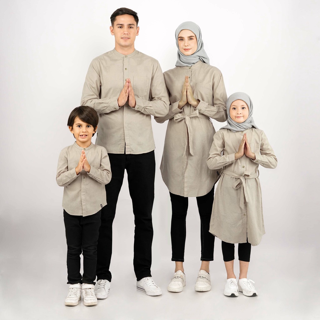 Jual Baju Kemeja Set Cressida Couple Family / Keluarga - CR024A ...