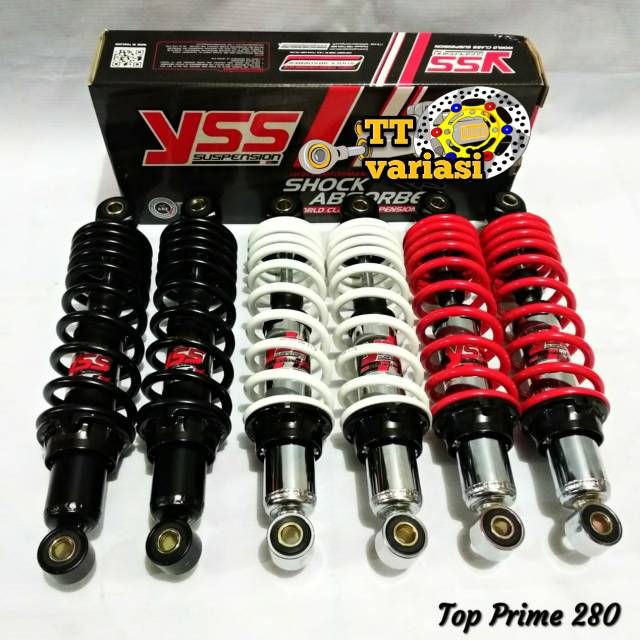 Jual Shockbreaker YSS NEW TOP PRIME Jupier Z / Vega R / F1ZR 280mm ...