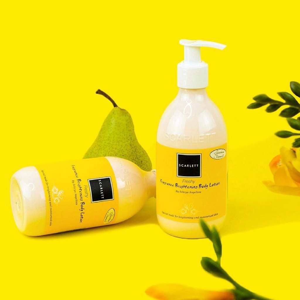 Jual SCARLETT - FRAGRANCE Hand & Body Whitening Cream - Freshy (300ml ...