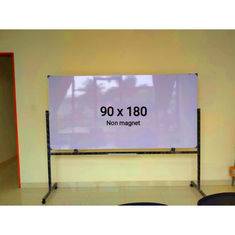 Jual whiteboard standing 90 x 180 cm | Shopee Indonesia