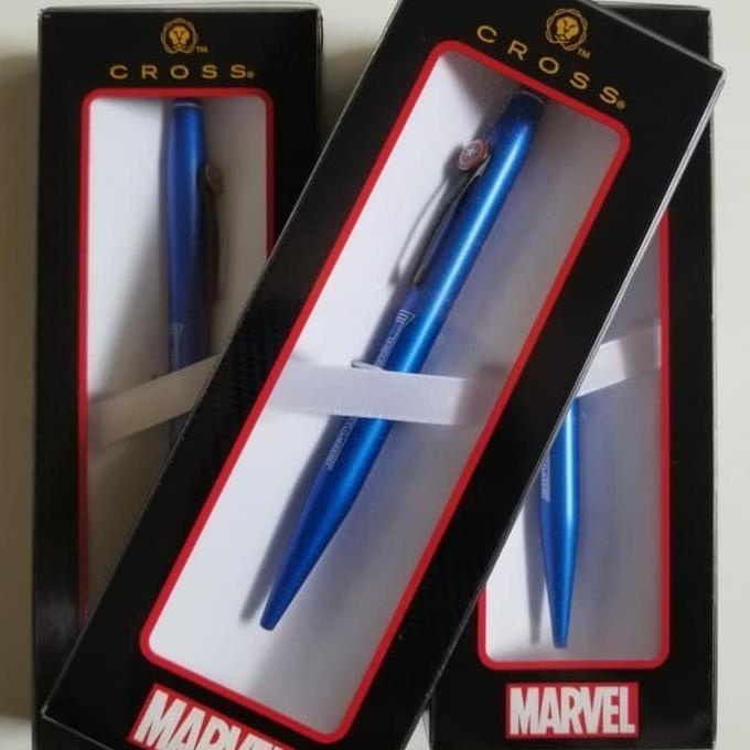 Jual Pen Cross Marvel Tech2 Captain America Multifunction Pen 100% ...