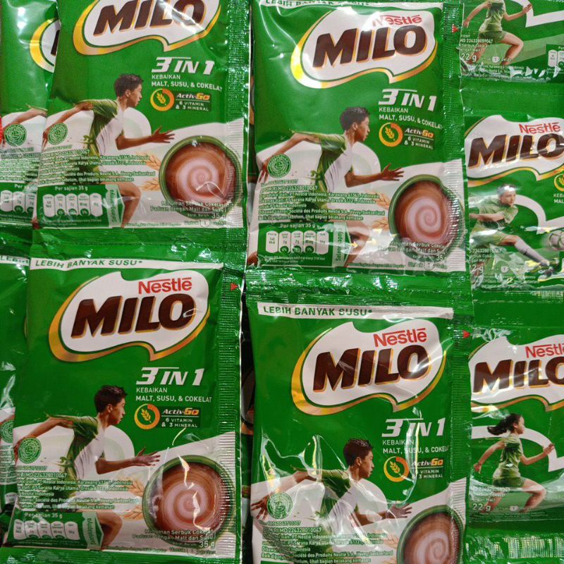 Jual Milo 3in1 kemasan renceng | Shopee Indonesia
