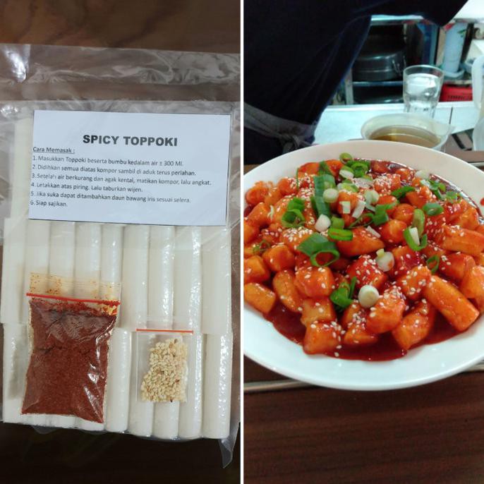 Jual Terlaris# Topoki/Toppoki /Topokki /Teokbokki/Tteokbokki Spicy ...