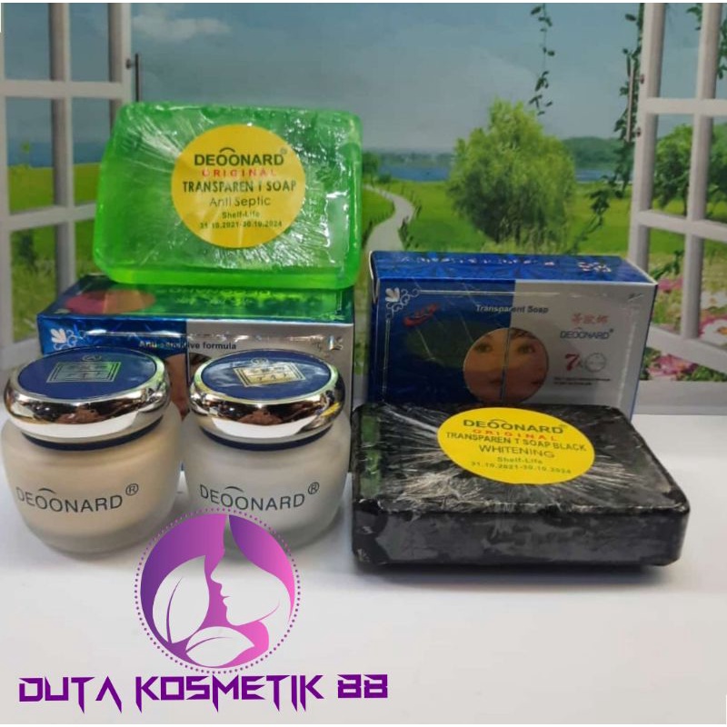 Jual PAKET CREAM DEOONARD SET 3IN1 SUPER ORIGINAL | Shopee Indonesia