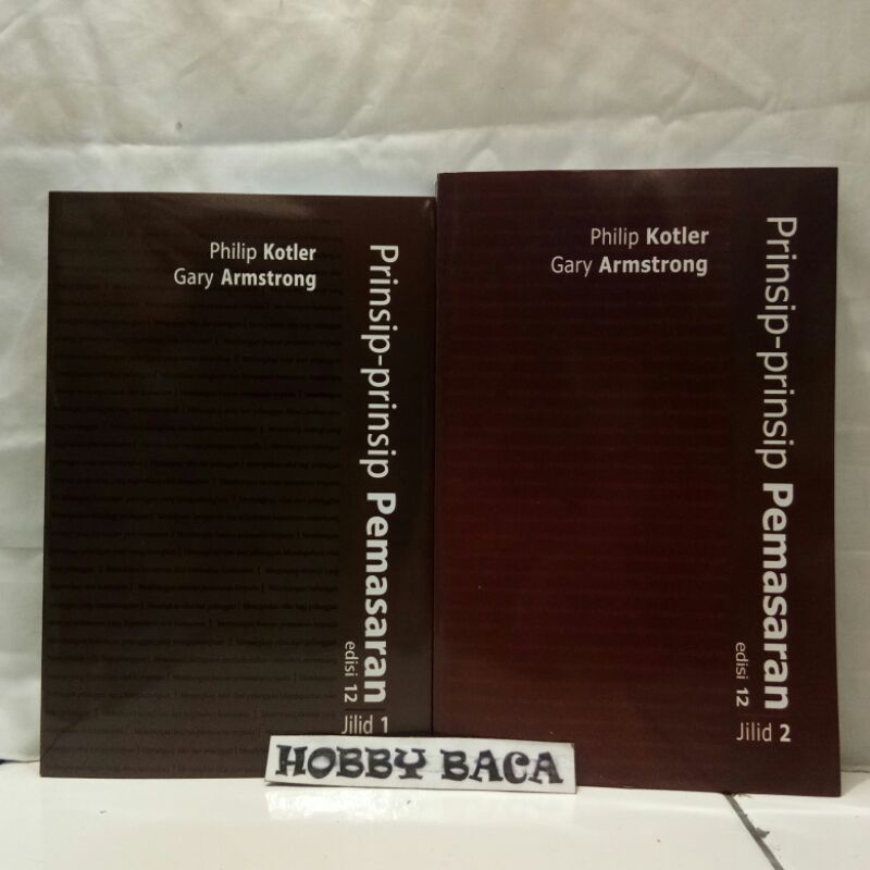 Jual sepaket prinsip-prinsip Pemasaran jilid 1&2 - kotler | Shopee Indonesia