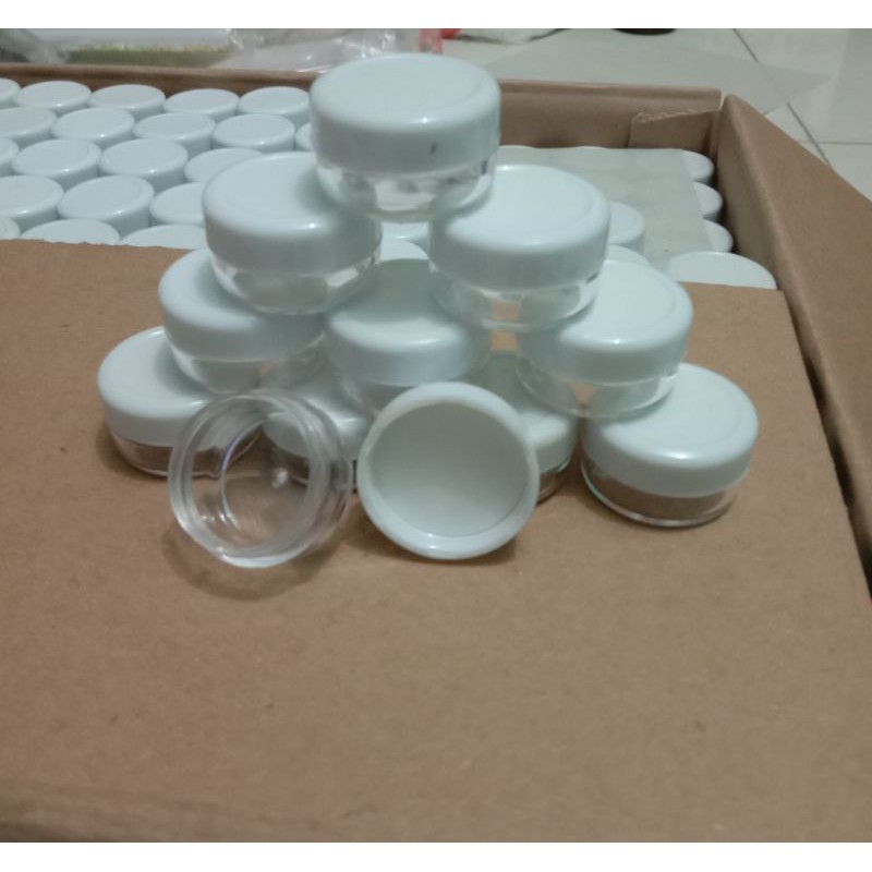 Jual Pot Cream 5Gr PS putih transparan | Shopee Indonesia
