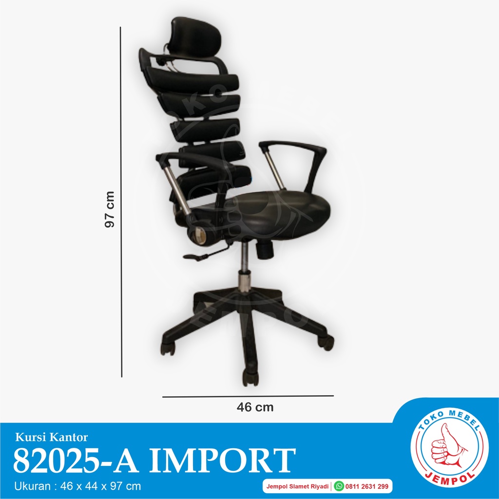 Jual Kursi Direktur 82025-A ECHO Import/Kursi Kantor Roda/Gaming Chair ...
