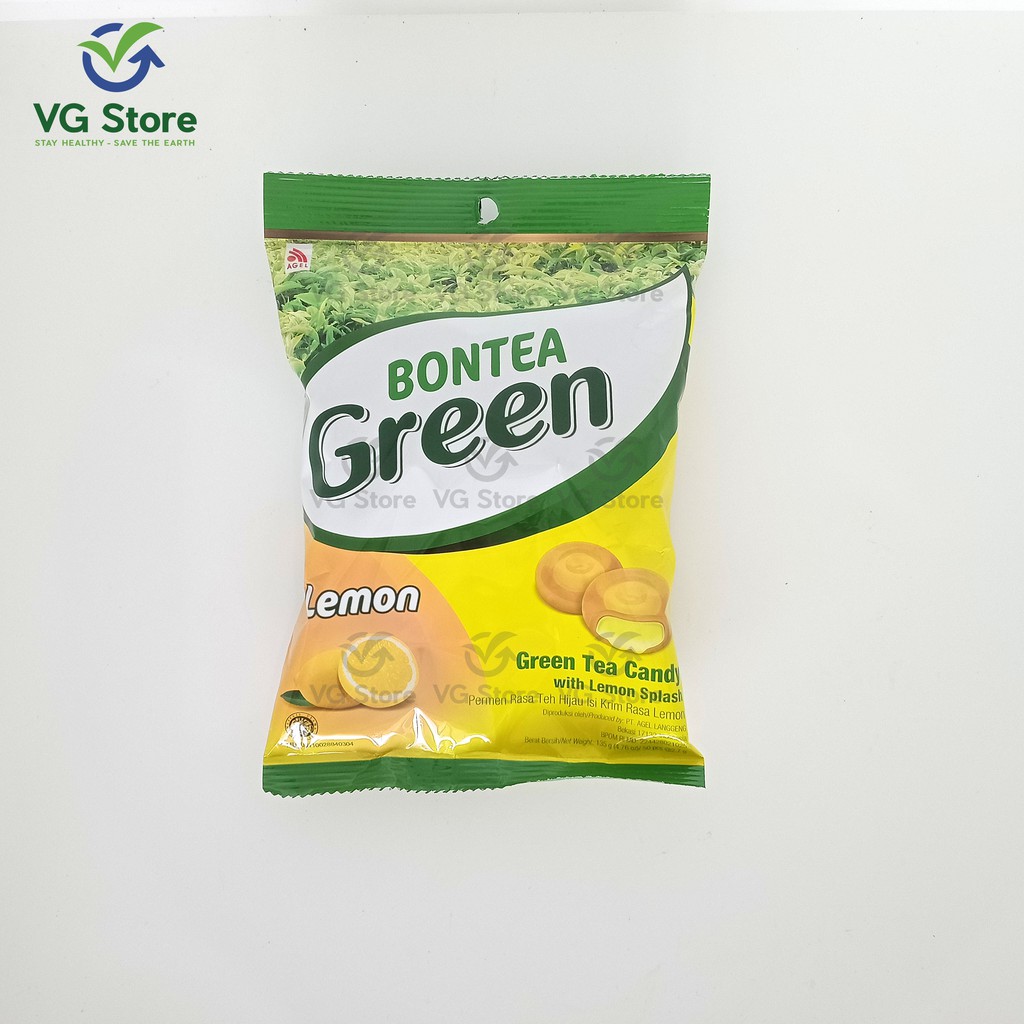 Jual Permen Bontea Green Tea Candy Lemon | Shopee Indonesia