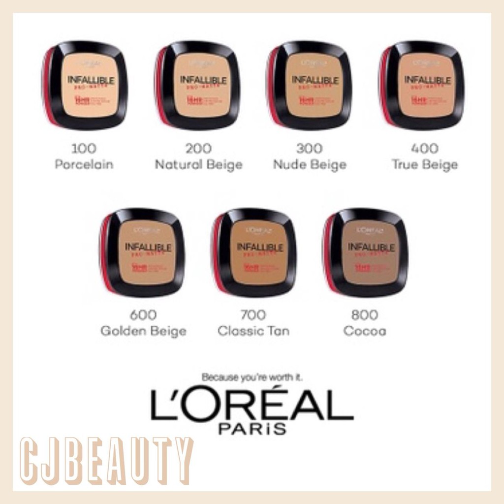 Jual LOREAL Paris Infallible Pro-Matte Powder 9gr - LOREAL FINISHING ...