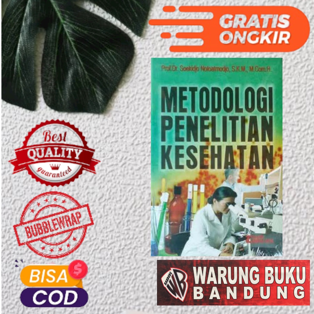 Jual Metodologi Penelitian Kesehatan - Soekidjo Notoatmodjo | Shopee Indonesia