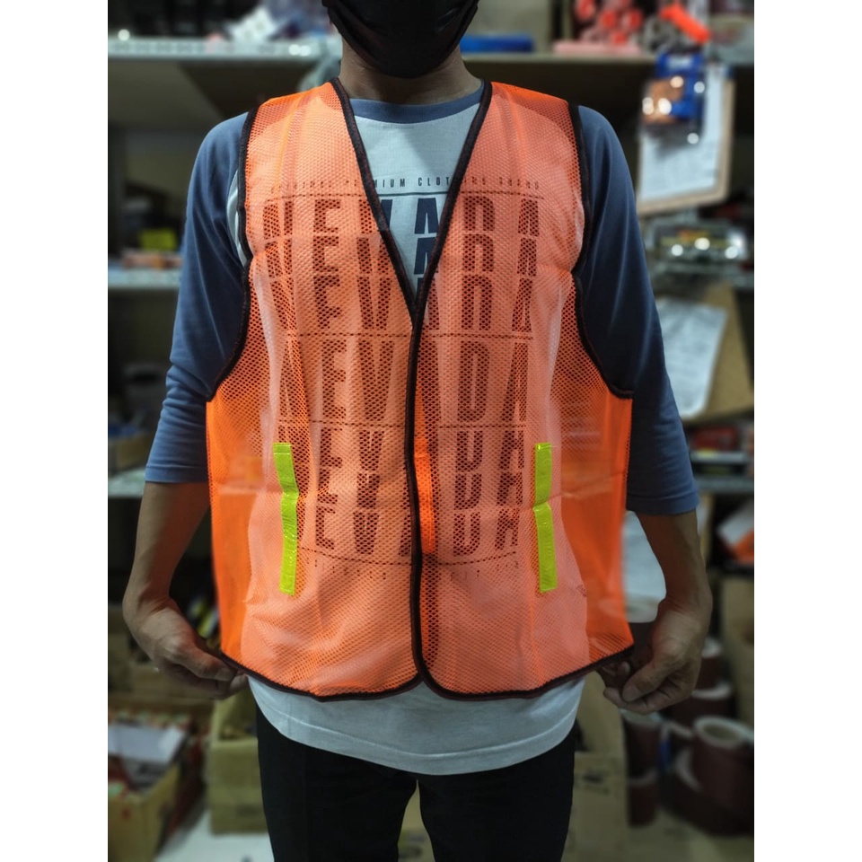 Jual Rompi Safety Baju Keselamatan Kerja / Rompi Proyek Jaring Bajub ...