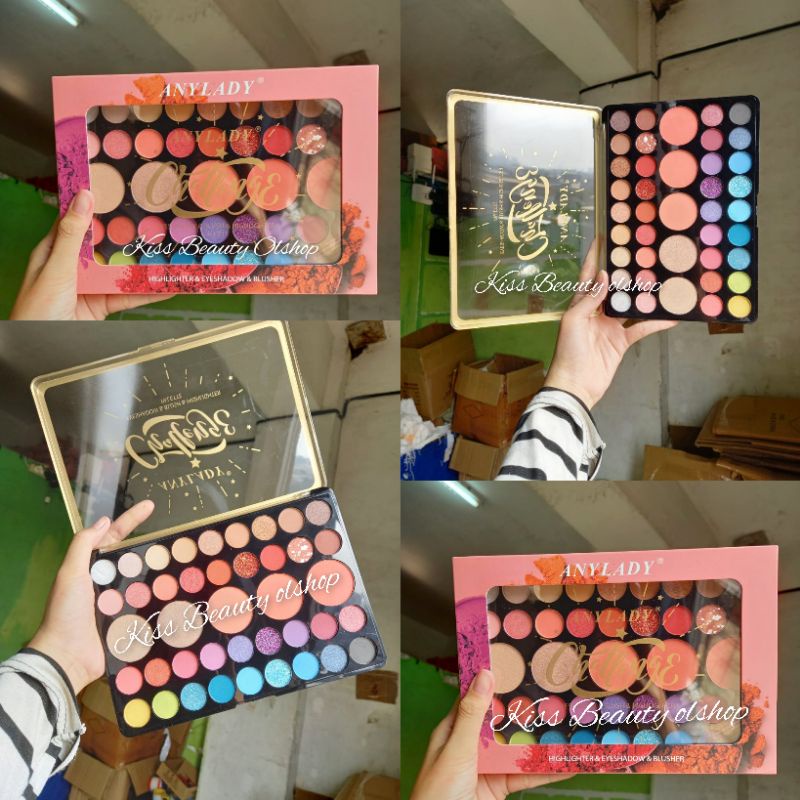 Jual PROMO ECER!! EYESHADOW PALETTE CHALLENGE/LOOKING GOOD No.744B/742B ...