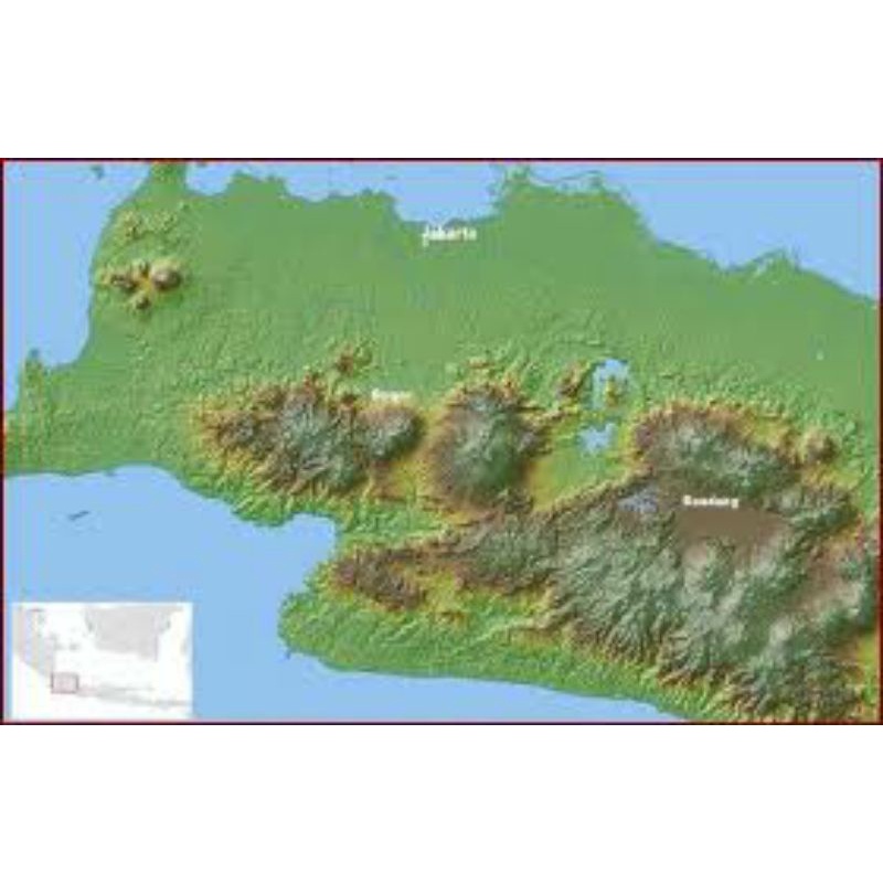 Jual Peta / Map topografi/kontur Indonesia u/GPS Garmin Handheld, 64S ...